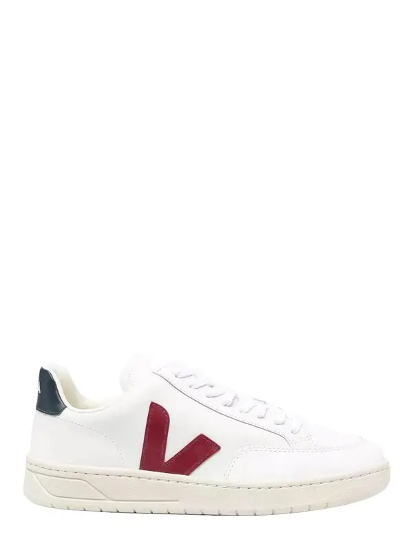 VEJA V-12 Panelled Sneakers - White