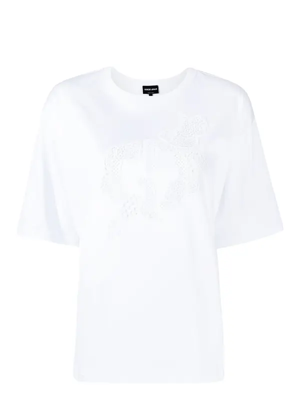 Giorgio Armani Logo-print T-shirt - White