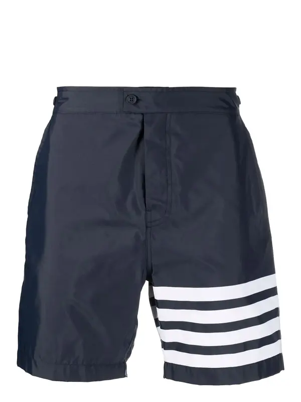 Thom Browne 4-bar Swim Shorts - Blue