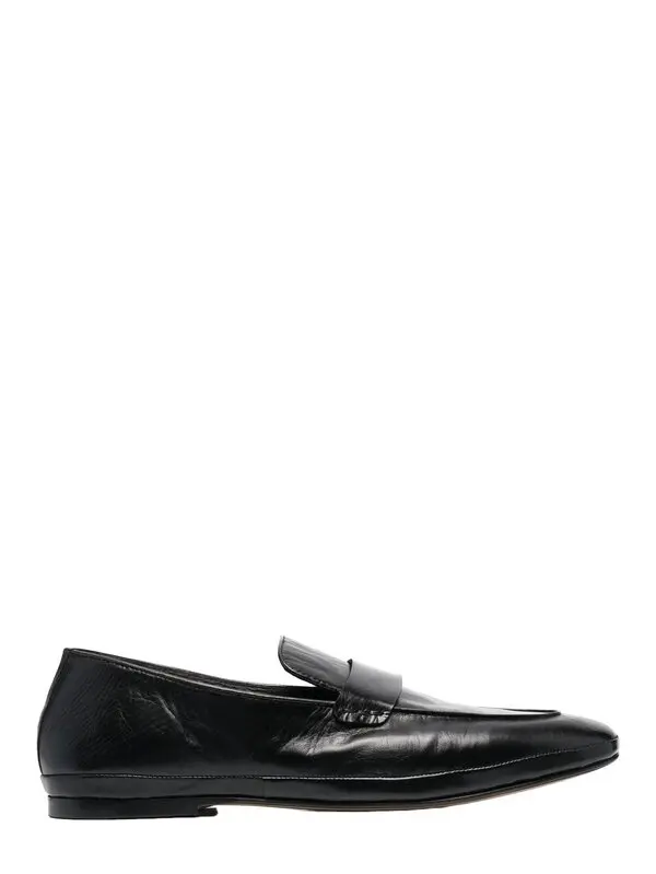 HENDERSON BARACCO Ernest Leather Loafers - Black