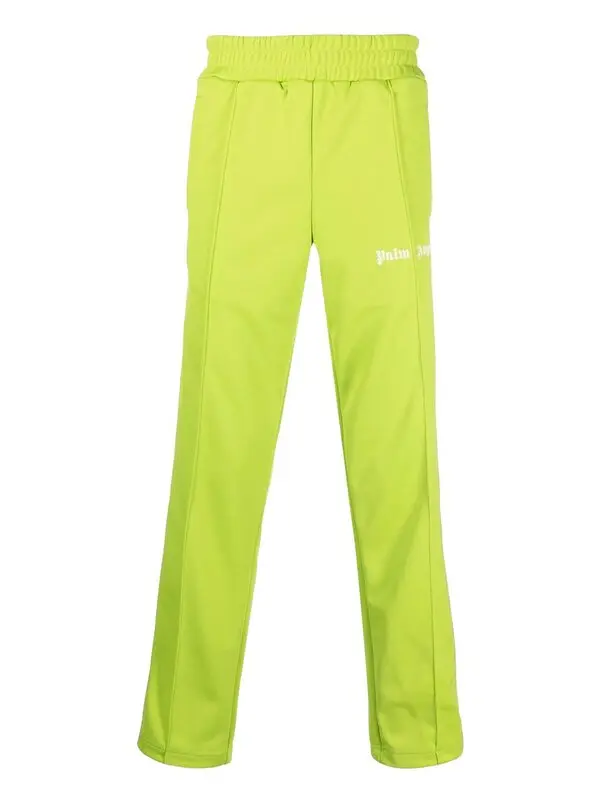 Palm Angels Logo-print Track Pants - Green