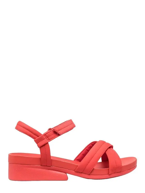 Camper Minikaah Crossover-strap Sandals - Red
