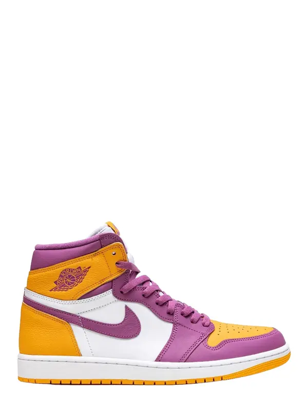 JORDAN Air 1 High Og Brotherhood Sneakers - Yellow