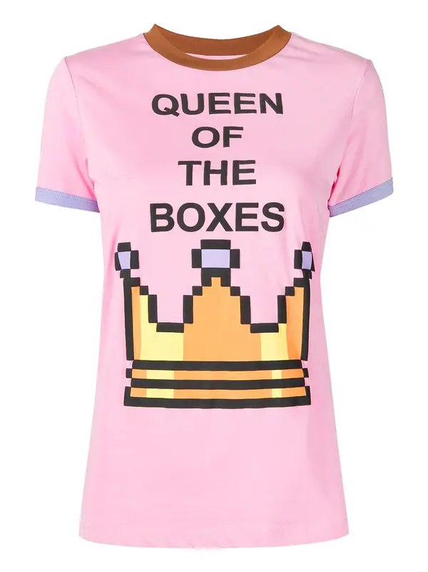 Natasha Zinko Queen Of The Boxes T-shirt - Pink