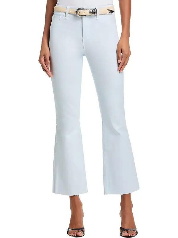 L'Agence Kendra High-rise Flared Jeans - Pale Mist