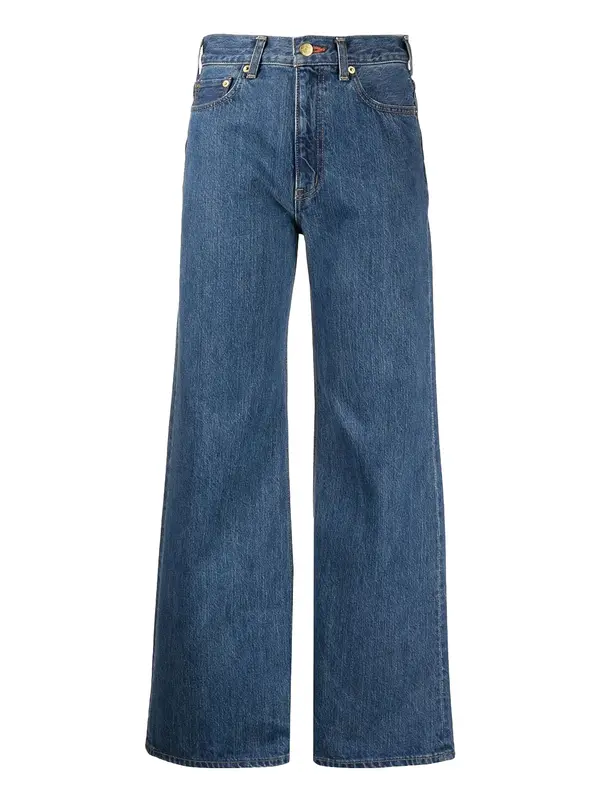 TU ES MON TRESOR The Amber 3year Flared Jeans - Blue