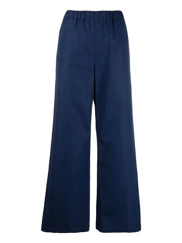 Aspesi Cropped-leg Trousers - Blue