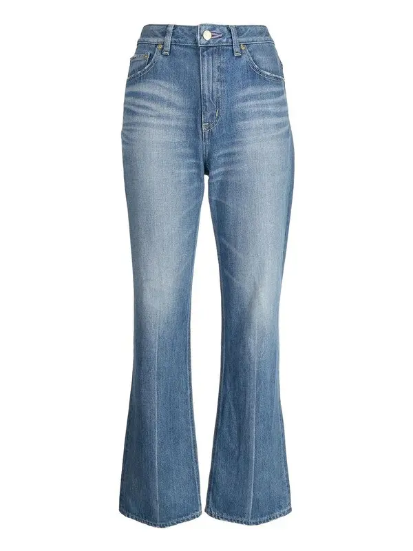 TU ES MON TRESOR Flared Jeans - Blue