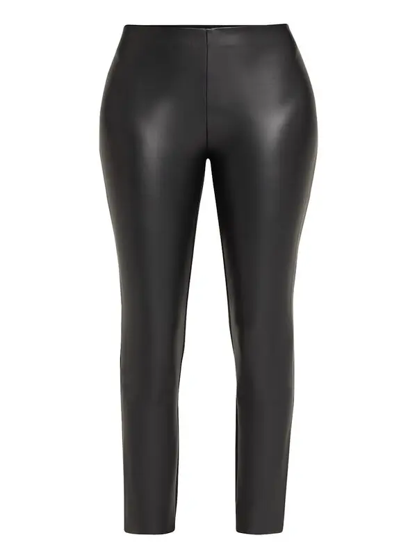 Wolford Jo Mixed-media Leggings - Black