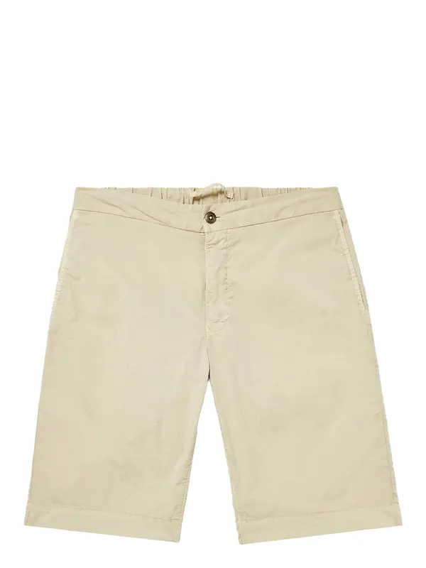 SLOWEAR Incotex Slim-fit Bermuda Shorts - Neutrals