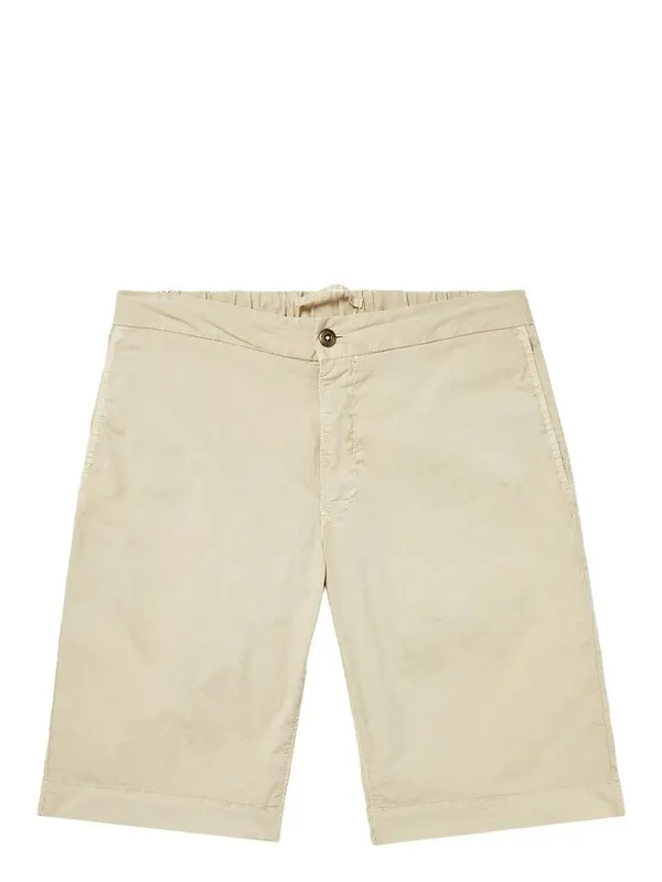 SLOWEAR Incotex Slim-fit Bermuda Shorts - Neutrals