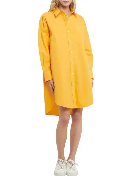 English Factory Classic Collared Shirtdress - Clementine