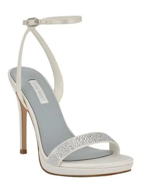 Nine West Loola Ankle Strap Sandal - Off White