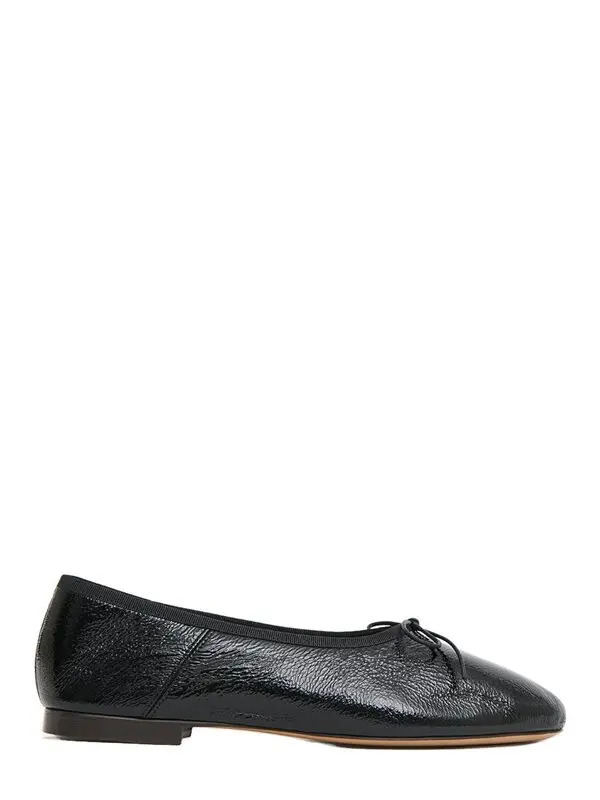 MANSUR GAVRIEL Dream Ballerina Flat - Black Naplak