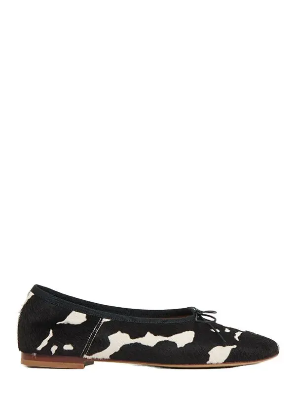 MANSUR GAVRIEL Dream Ballerina Flat - Printed Ponyhair