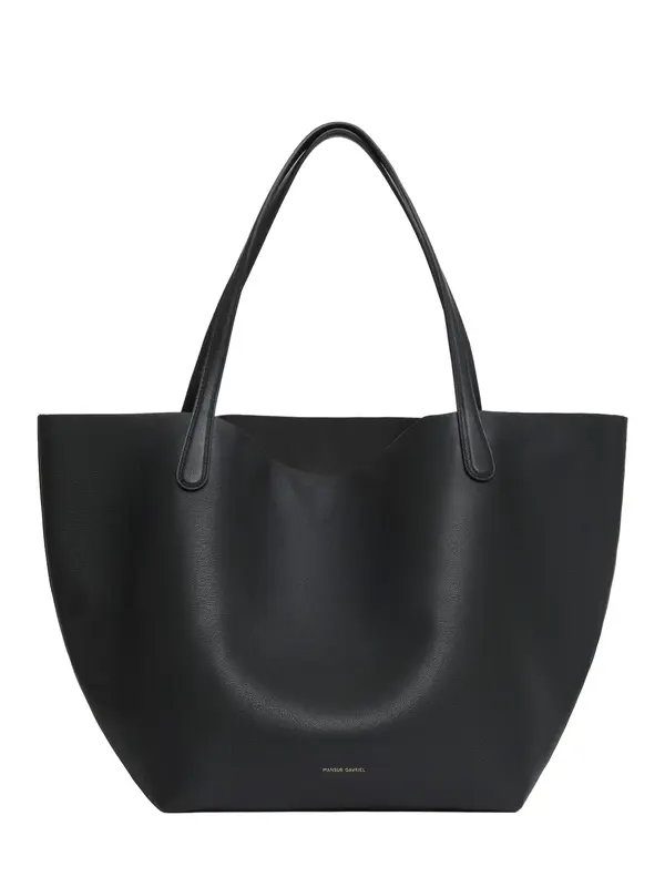 MANSUR GAVRIEL Everyday Soft Tote Bag - Black/black