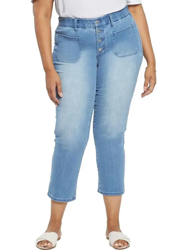 NYDJ Marilyn Infinity Waist Crop Jeans - Everly