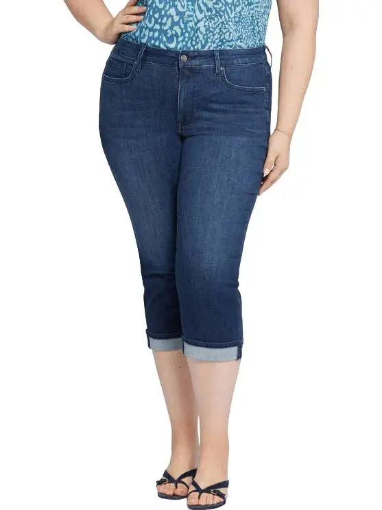 NYDJ Marilyn Cuffed Capri Jeans - Inspire