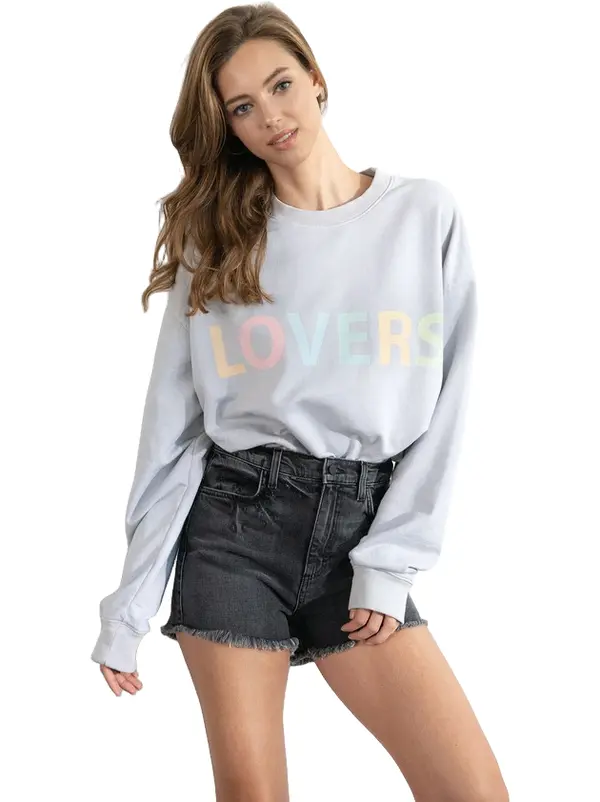 SIWY Maeve Oversized Sweatshirt - Grey