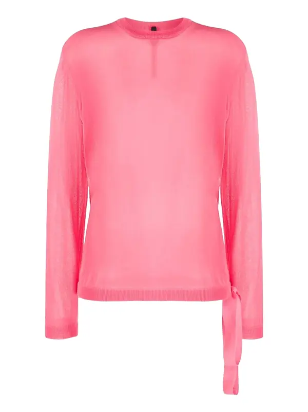 Sara Lanzi Crew-neck Jumper - Pink