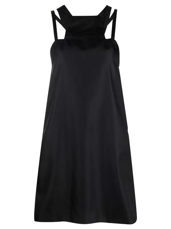 Givenchy Sleeveless Shift Dress With Strap Detail - Black
