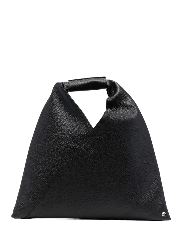 MAISON MARGIELA Japanese Leather Tote Bag - Black
