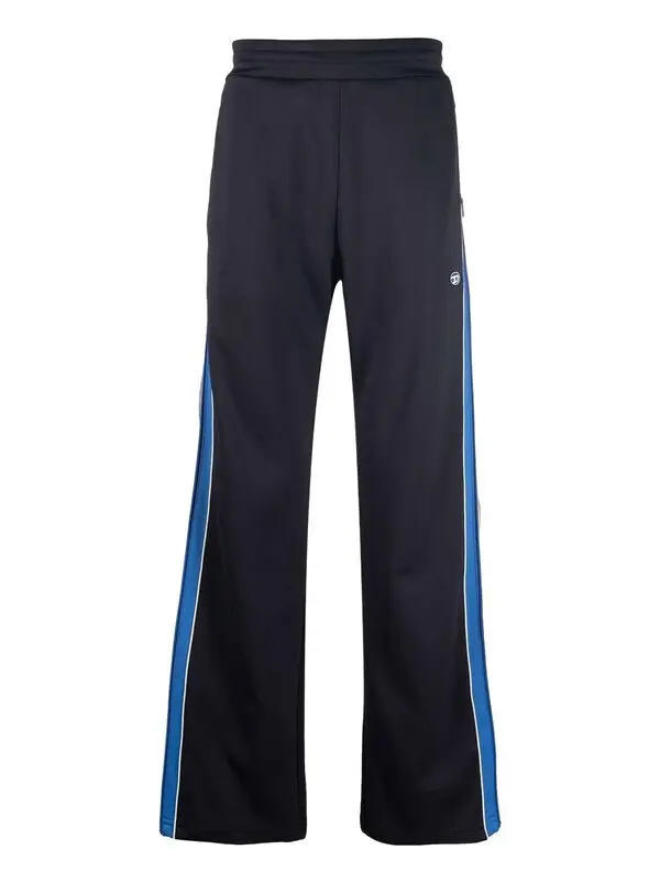 DIESEL® Side Stripe-detail Track Pants - Blue