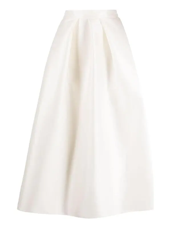 Sachin & Babi Leighton Faille Skirt - White
