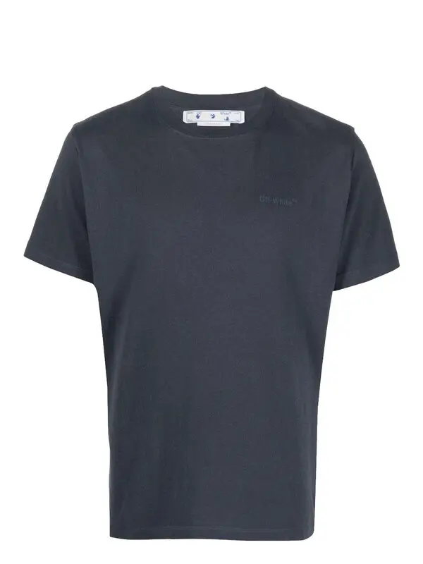 Off-White Diag Round-neck T-shirt - Blue