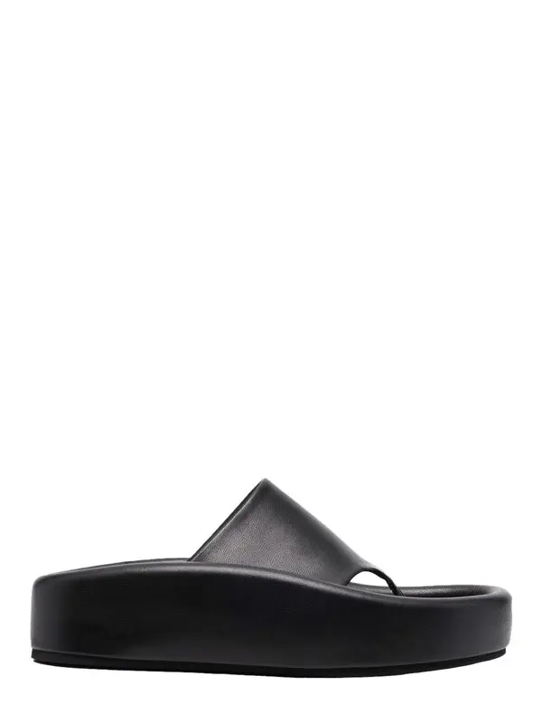 MAISON MARGIELA Big Sole Platform Sandals - Black