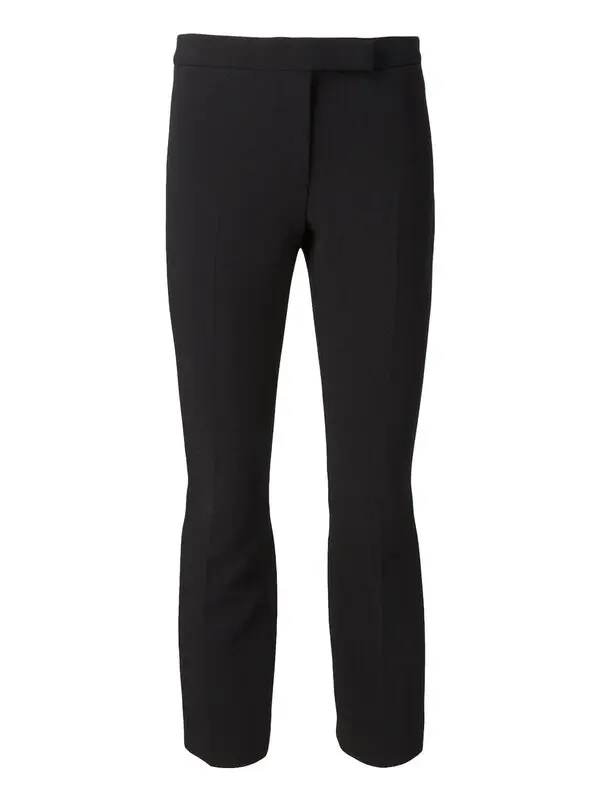 Alexander McQueen Cropped Trousers - Black