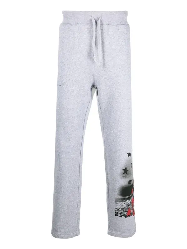 1017 Alyx 9sm Graphic-print Track Pants - Grey