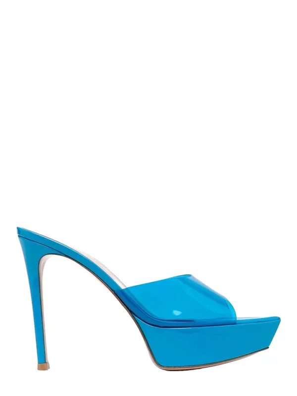 GIANVITO ROSSI Betty Mules - Blue