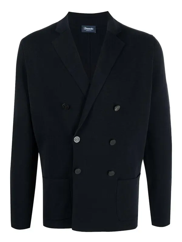 DRUMOHR Double-breasted Blazer - Blue