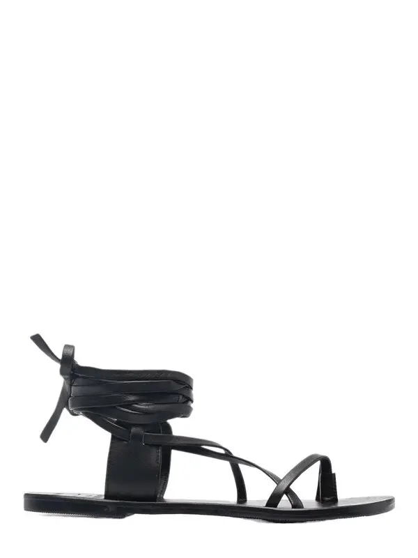 Manebí St. Tropez Leather Sandals - Black