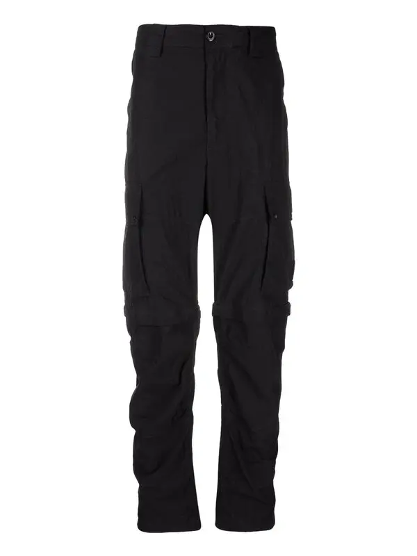 C.P. COMPANY Adjustable-length Cargo Trousers - Black