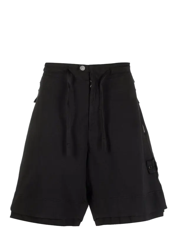 Stone Island Bermuda Shorts - Black