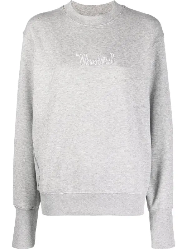 Woolrich Organic Cotton Sweatshirt - Grey