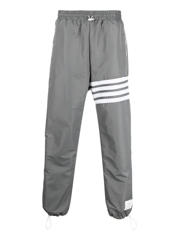 Thom Browne 4-bar Stripe Track Pants - Grey