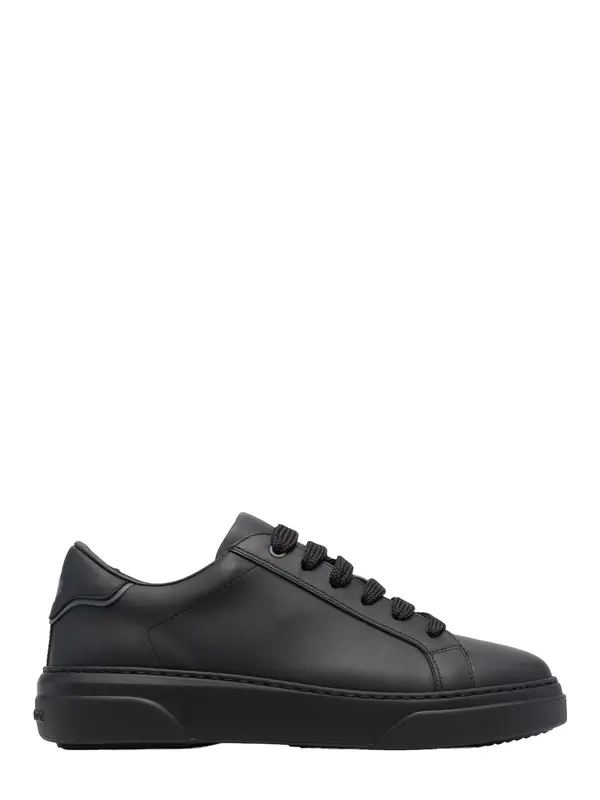 Dsquared2 Low-top Leather Sneakers - Black