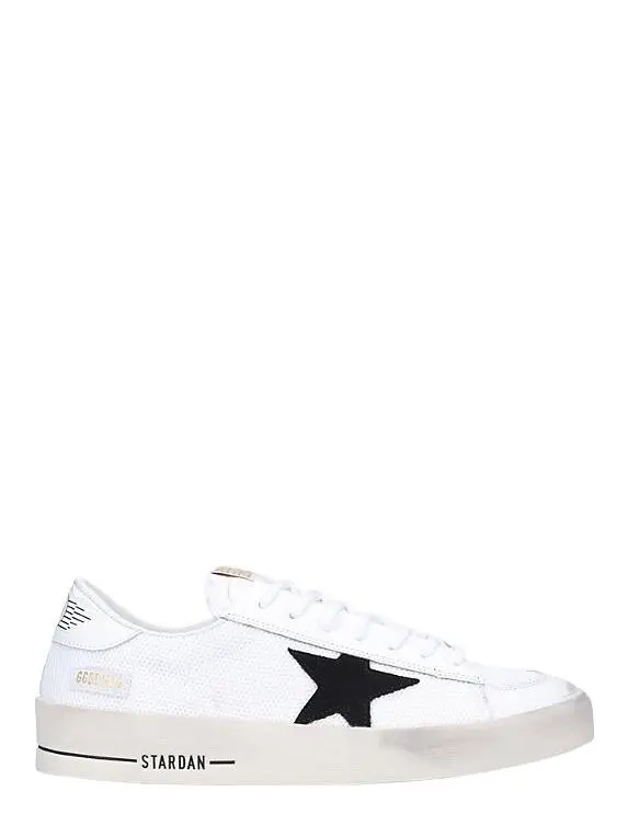 Golden Goose Stardan Low-top Trainers - White/blk