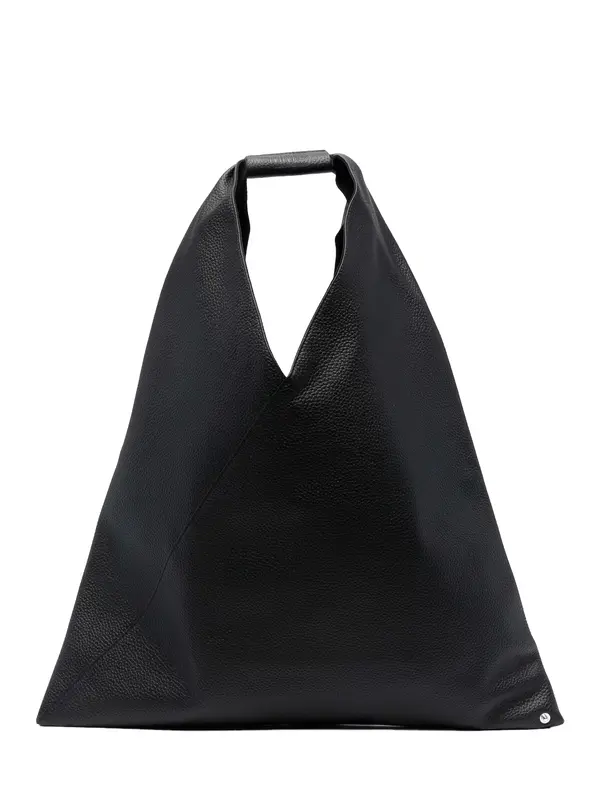 MAISON MARGIELA Japanese Leather Tote Bag - Black