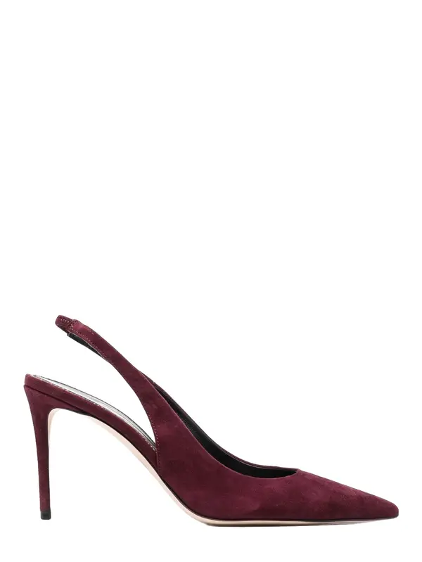 SCAROSSO X Brian Atwood Sutton Slingback Pumps - Purple