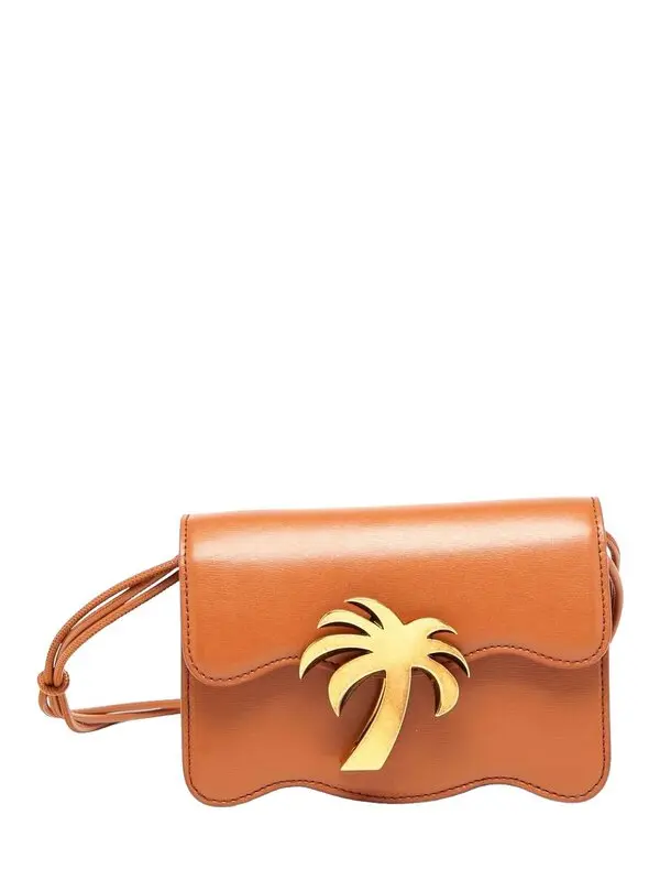 Palm Angels Palm Beach Mini Bag - Brown