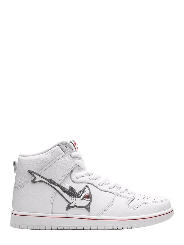 Nike Sb Dunk High Pro Iso Oski Sneakers - White