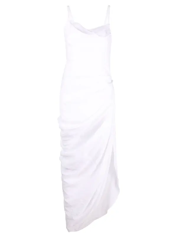 Jacquemus La Robe Saudade Longue Dress - White