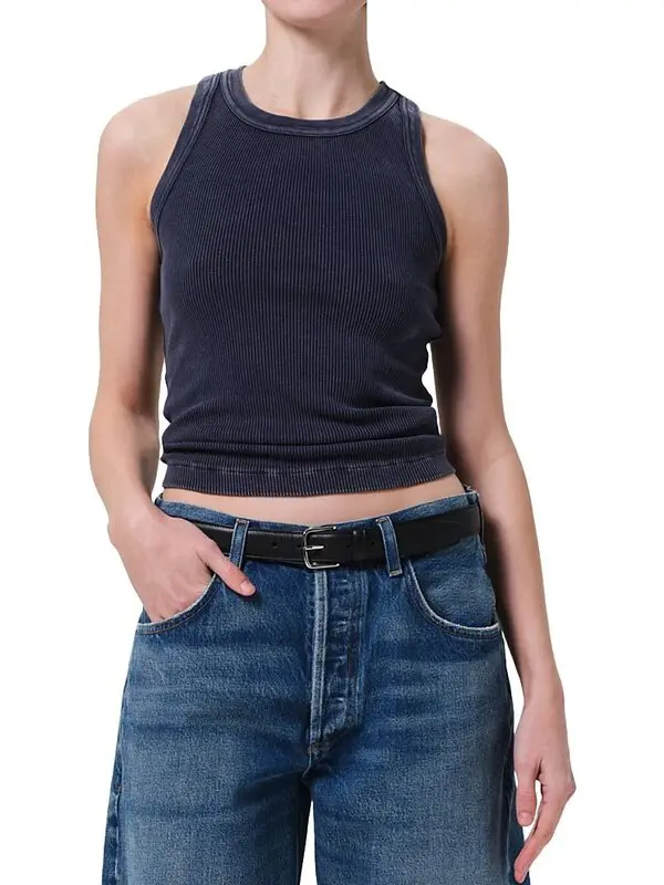 Citizens Of Humanity Isabel Ribbed Tank Top - Mineral