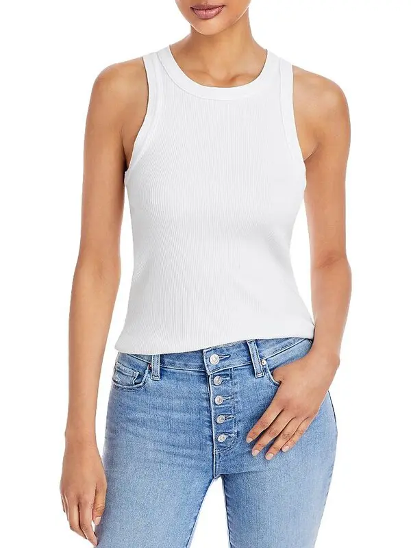 Citizens Of Humanity Isabel Ribbed Tank Top - White