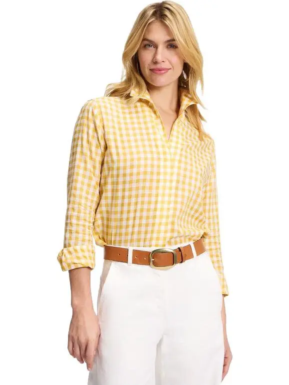 SARAH ALEXANDRA Signature Shirt - Yellow
