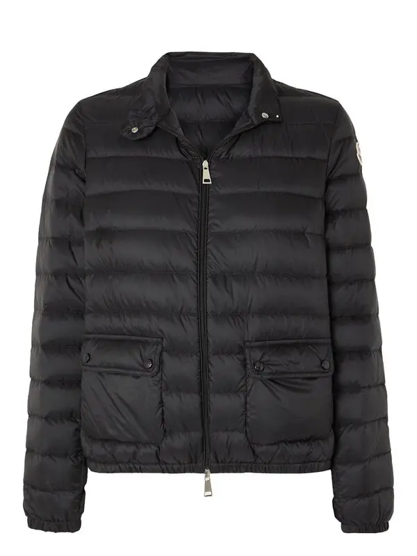 Moncler Lans Quilted Down Jacket - Black